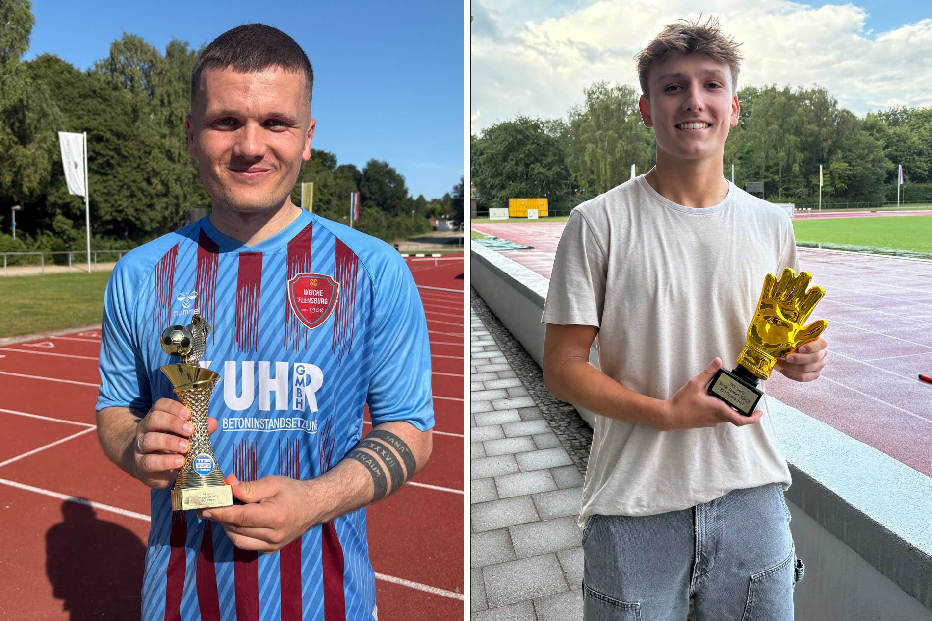 Nico Empen und Phil Cayden Buck sind die Saisonbesten